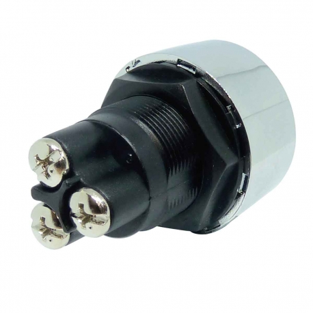 12V Momentary Engine Start Push Button Switch Illuminated Blue 12V
