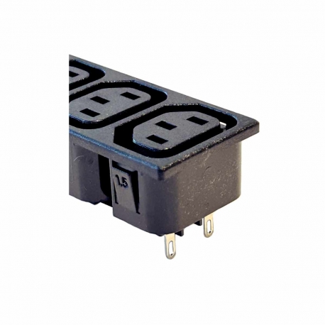 7 Way IEC C13 Outlet Socket (R-302G7 IEC Outlet)