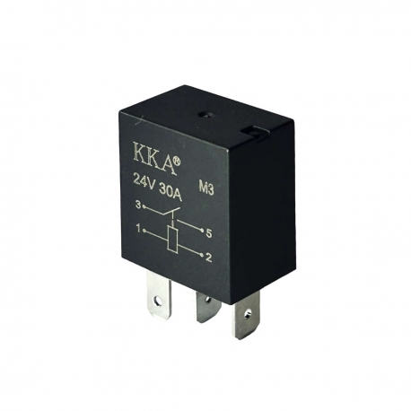 Mini Automotive Relay, 30A 24V Normally Open