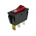 On Off Single Pole Illuminated Rocker Switch with Fan Print | 16 Amp ...