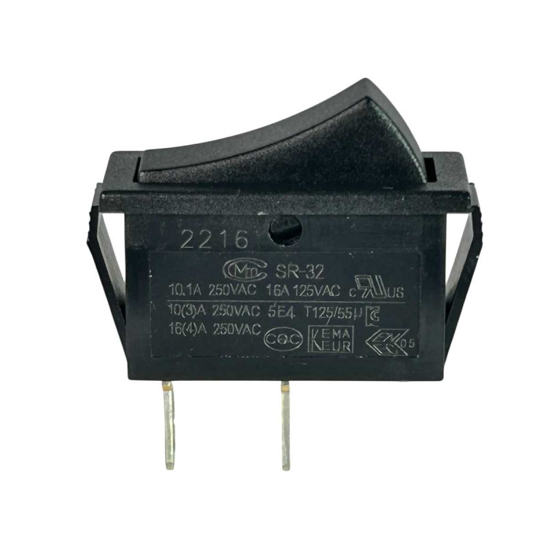 Single Pole Rocker Switch | Mains On Off Rocker Switch