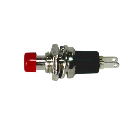 Miniature Push Button Switch - Red