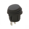 Waterproof Round Rocker Switch, Momentary On, SPST - IP65 | R13-112F
